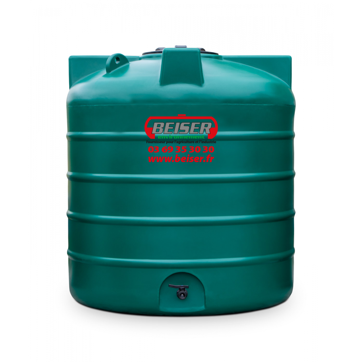 HDPE double wall vertical fuel station 2500 liters