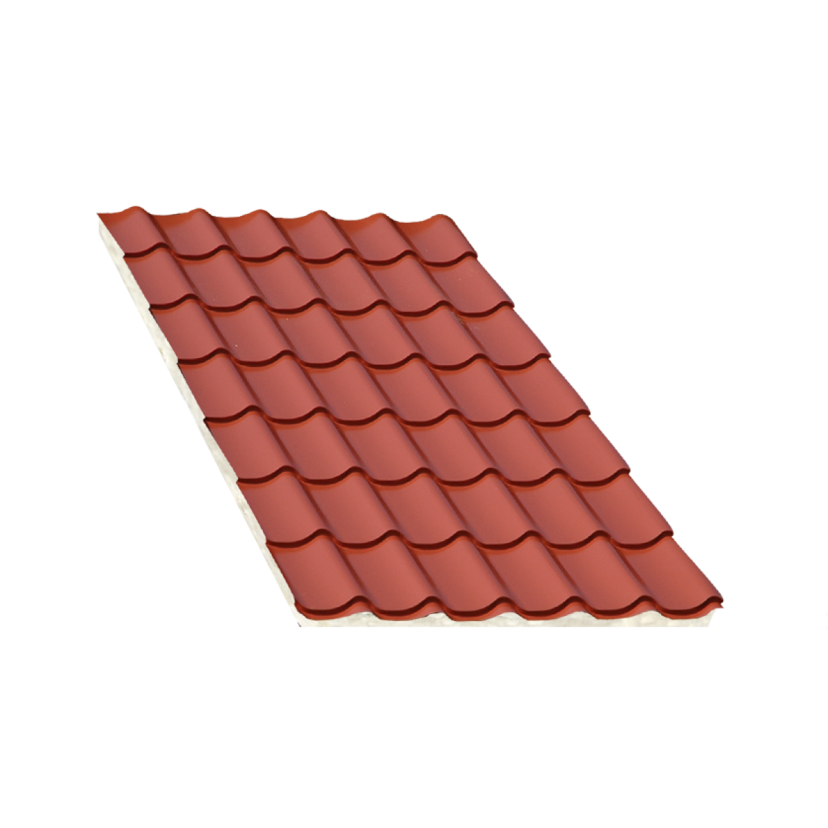 Insulated terra cotta tile sheet, thickness 80 mm, 8 m | Terra cotta ...