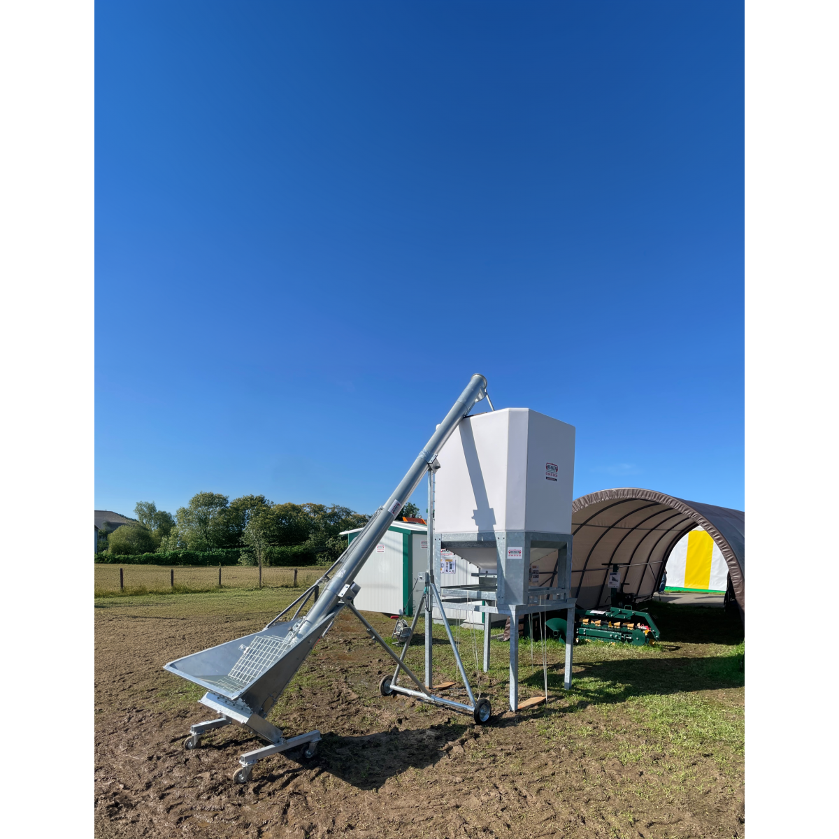 Grain auger on trolley, 6 m, 120 L, lowest price