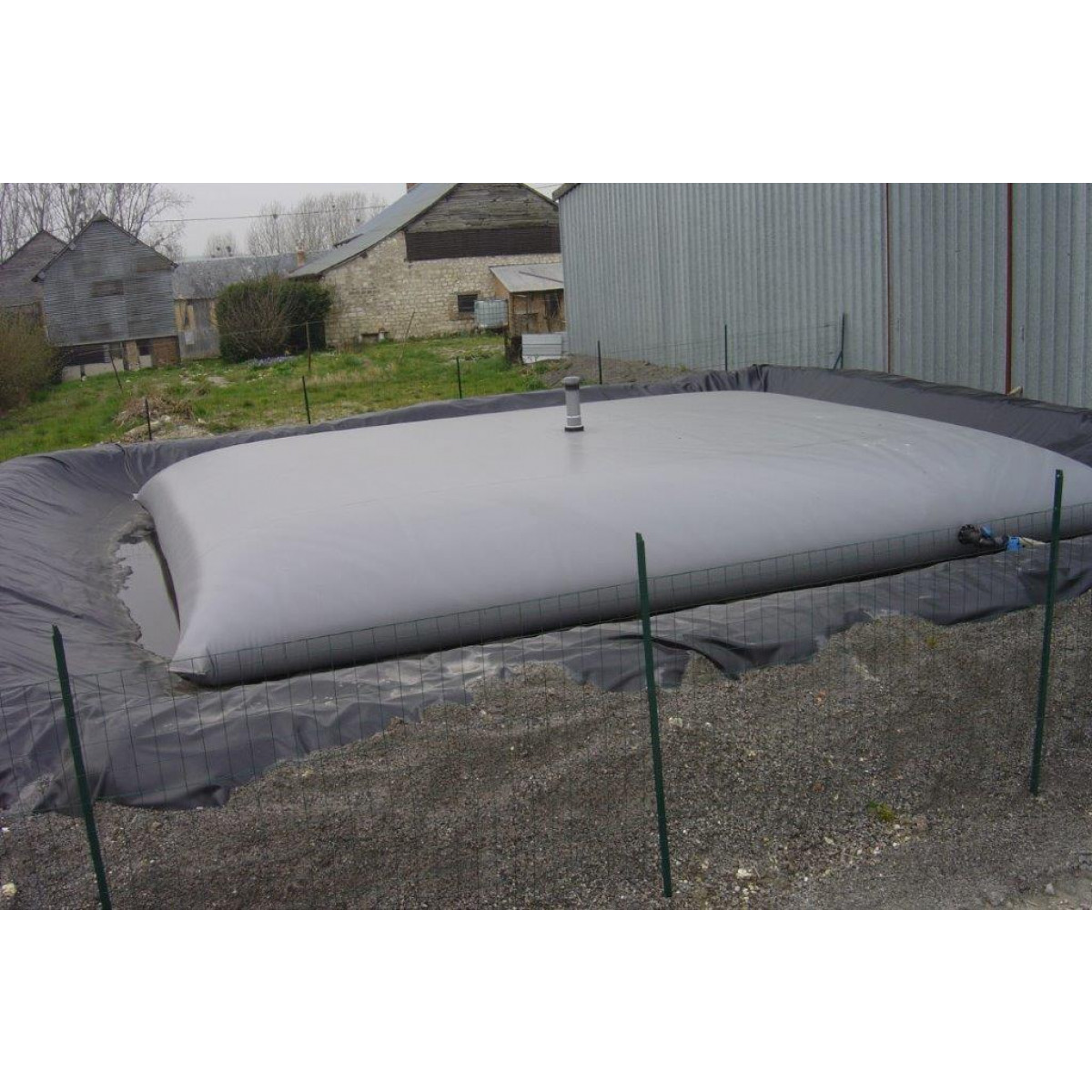 Flexible tank, 70m3 | Supple tanks | Liquid fertilizer storage (liquid ...