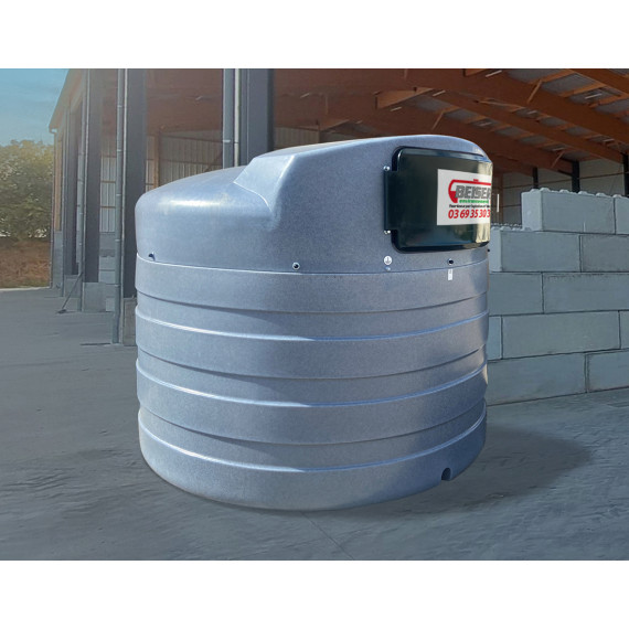 HDPE double wall vertical fuel station 5000 liters